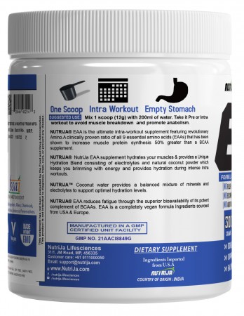 Buy NutriJa EAA (Essential Amino Acid Powder) 100g | NutriJa ...