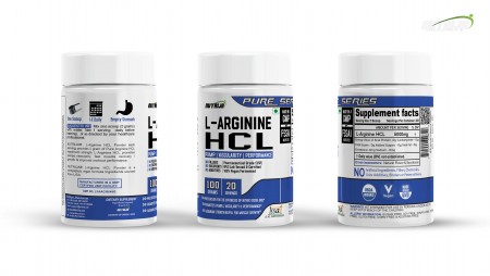 Buy L-Arginine HCL Powder in India | Nitric Oxide Supplement.