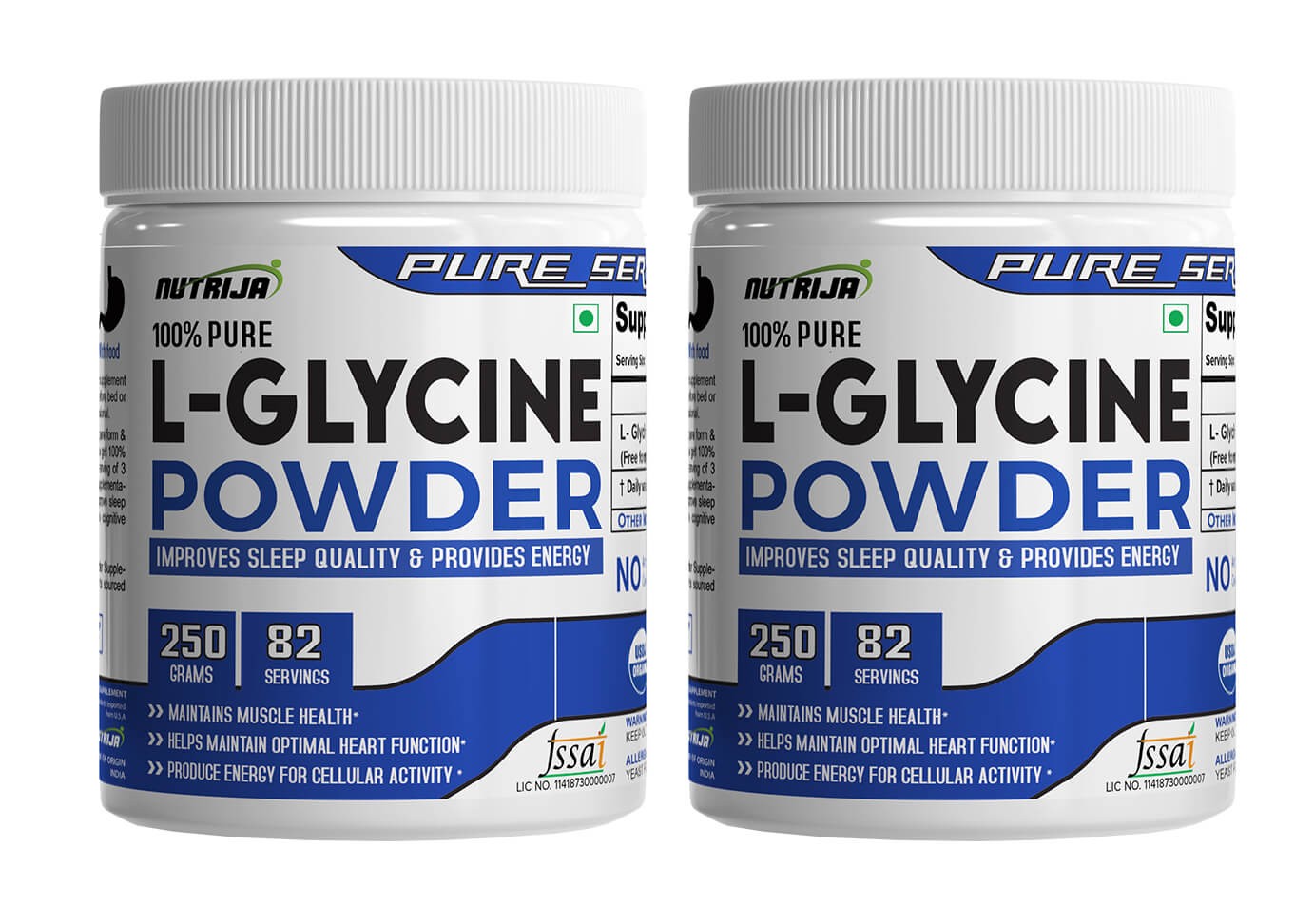 Buy L-Glycine Powder Supplement in India | 3000mg Per Serving Glycine ...