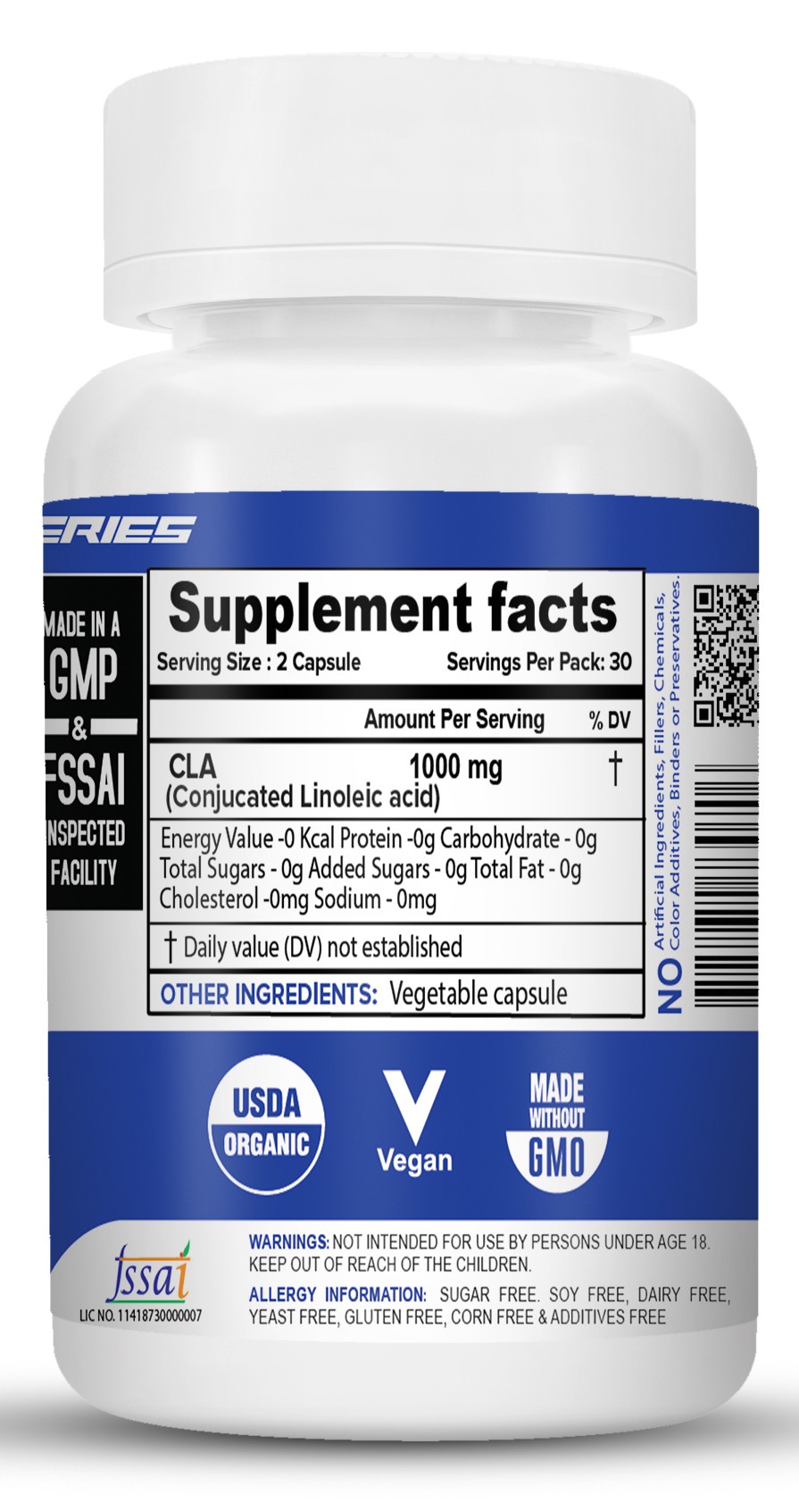 CLA Supplement: Buy CLA 1000MG Capsules | Conjugated Linoleic Acid