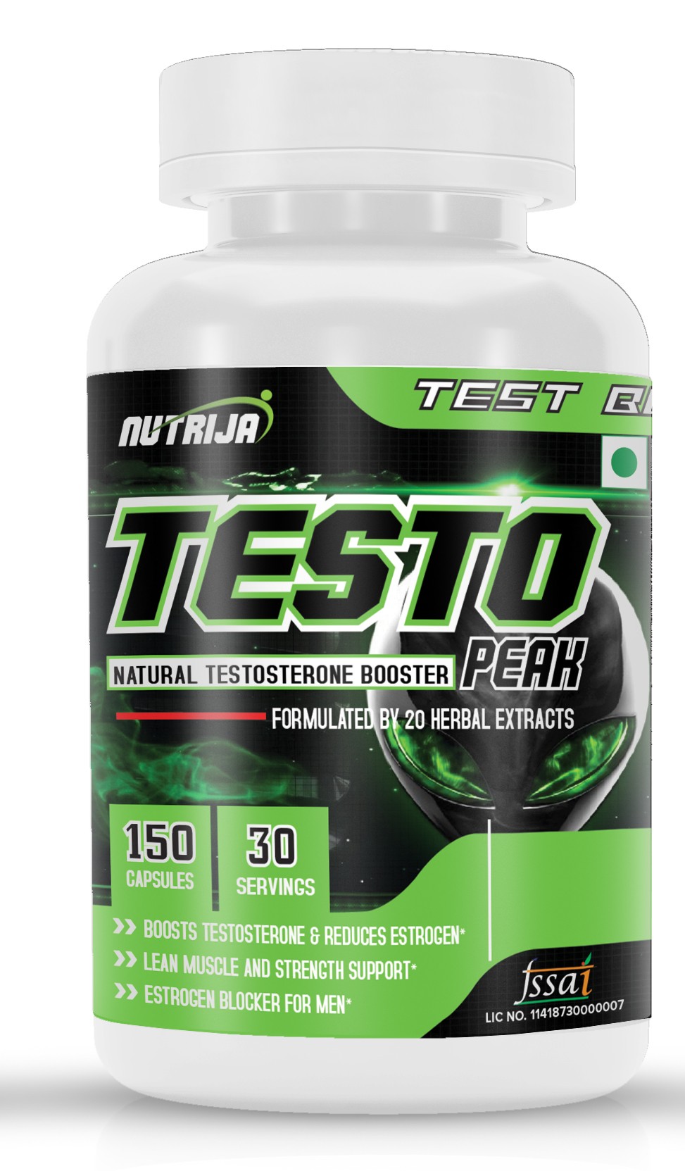 Testo Peak™ Testosterone Booster Supplement | NutriJa™ Supplement Store