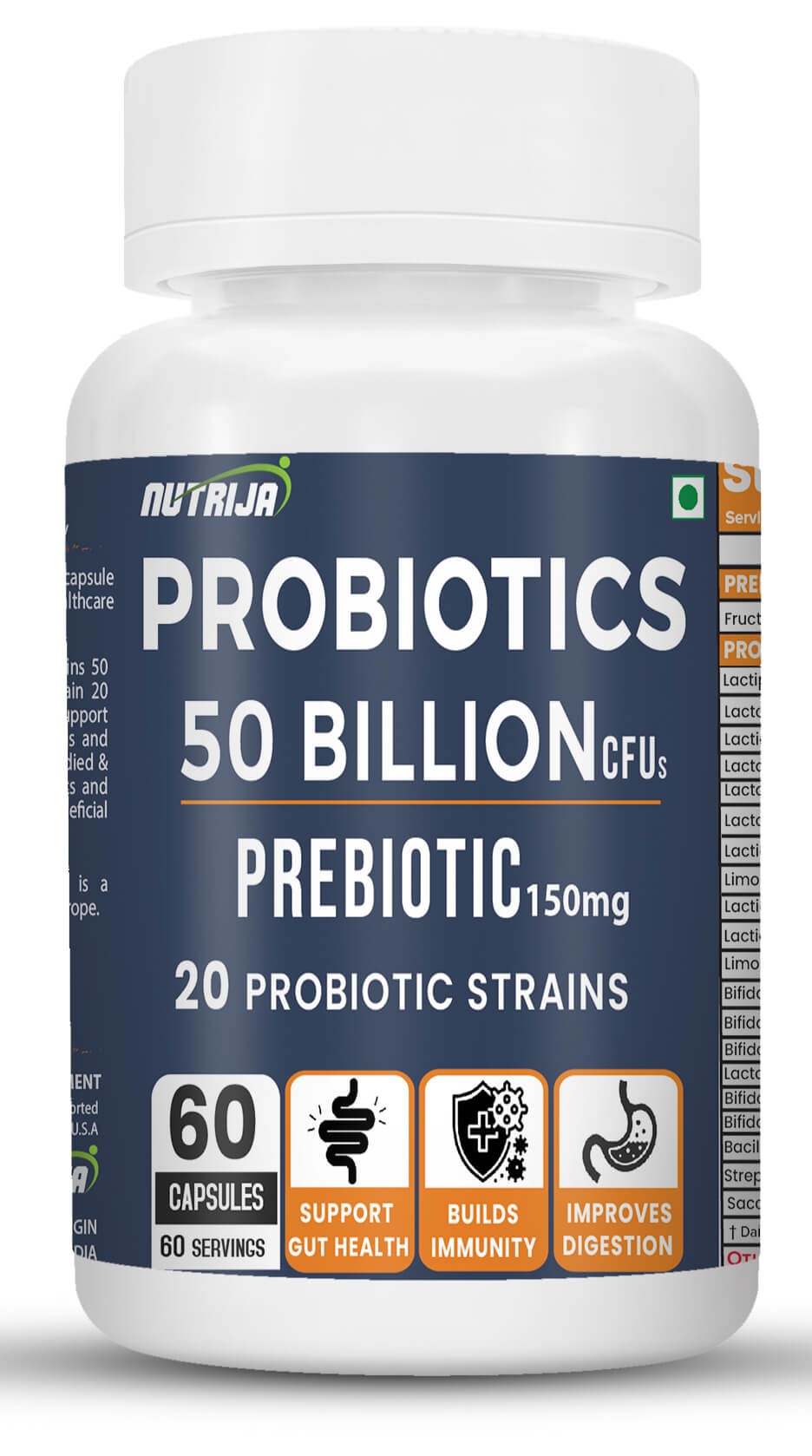 Buy Probiotics Supplement 50 Billion CFU for men & women| Probiotics ...