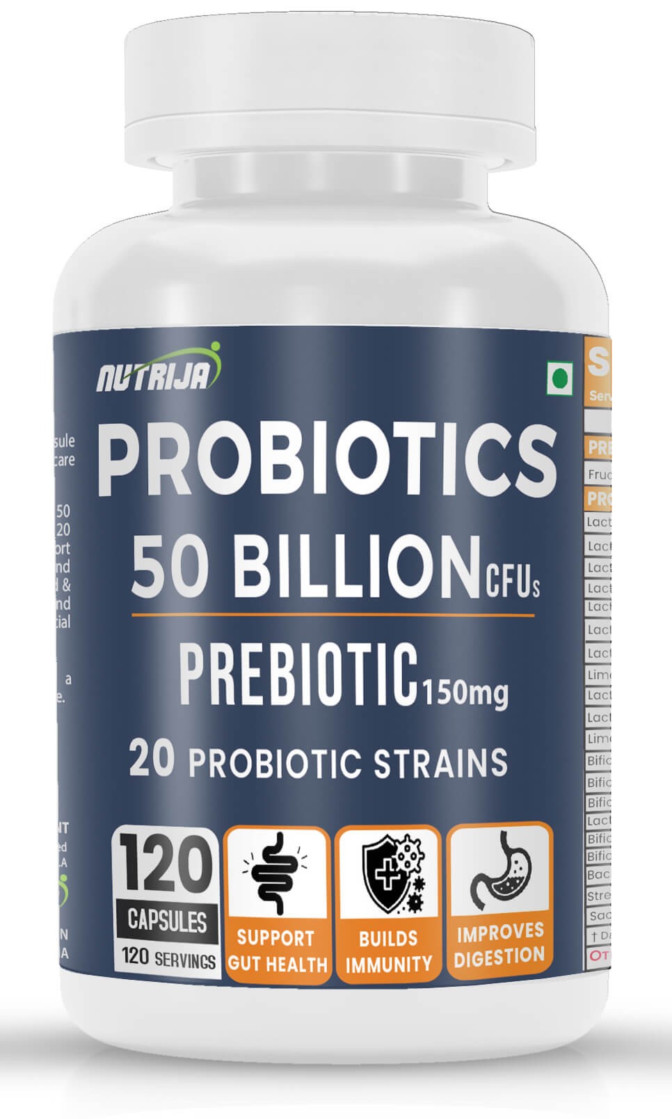 Buy Probiotics Supplement 50 Billion CFU for men & women| Probiotics for Gut Health Supplements ...