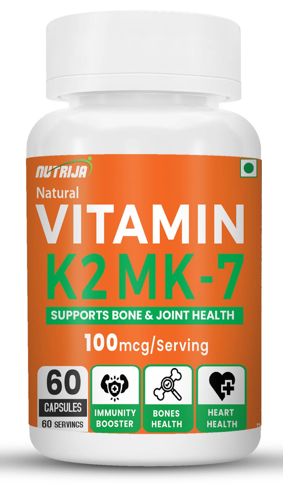 Buy Vitamin K2 100mcg Supplement | Supports stronger Immunity, Heart ...