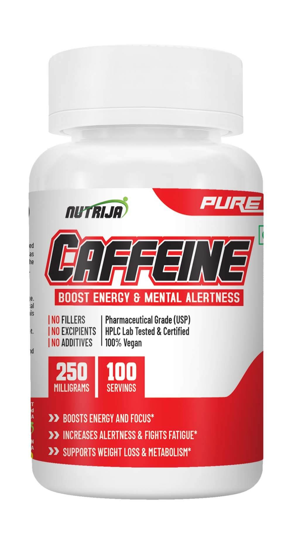 Buy Caffeine Powder Preworkout Supplement Online in India | NutriJa ...