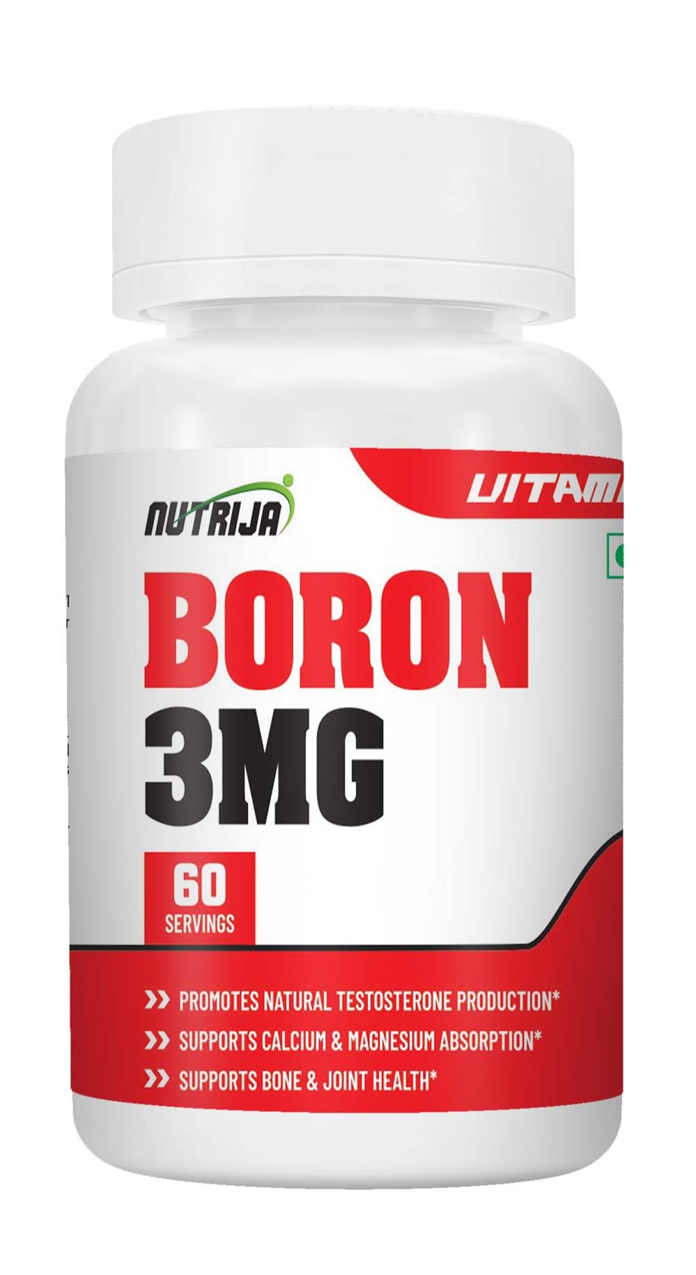 Buy Boron 3MG Capsules in India | Boron Supplement - NutriJa ...