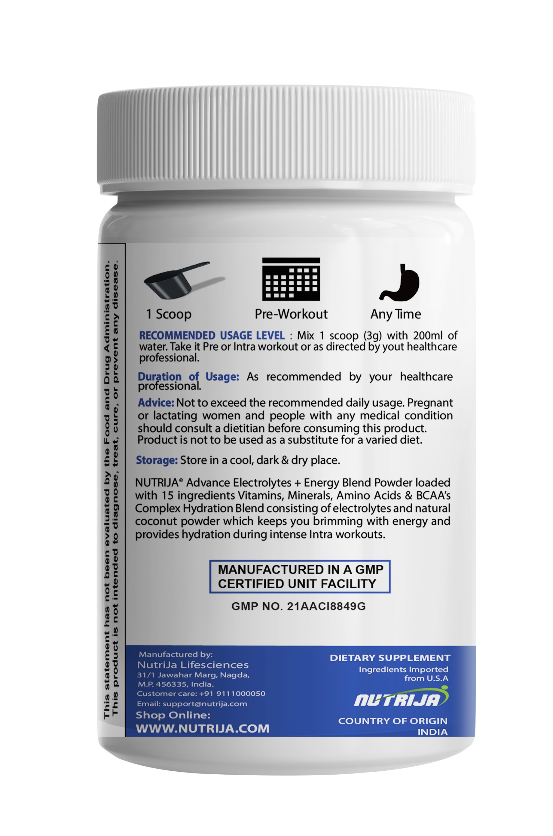 Buy Advance Electrolytes + Supplement | Advance Hydration + Anti Cramp ...