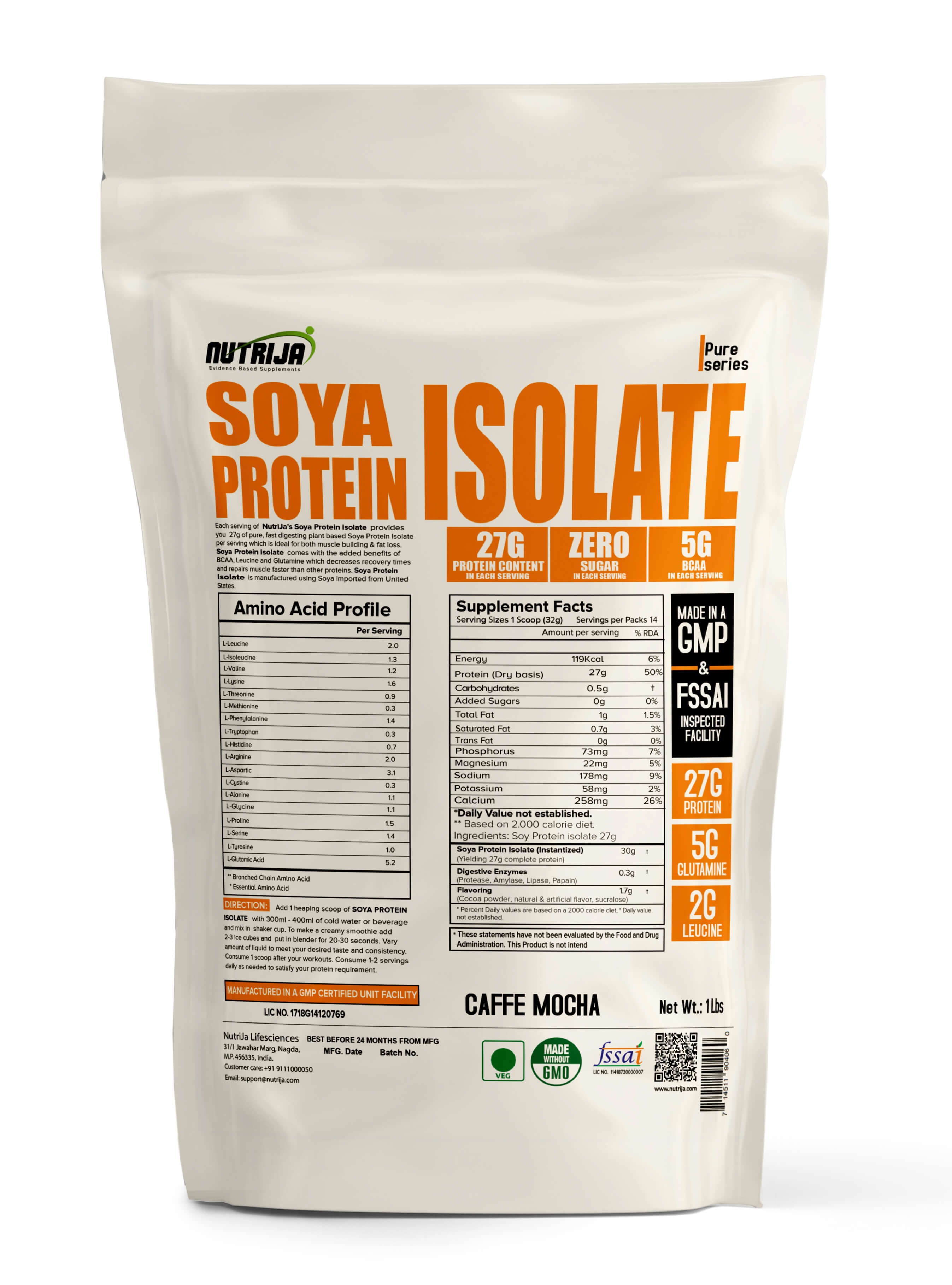 Buy Soya Protein Isolate 90% – Vegan Plant Based Protein Powder | NON ...